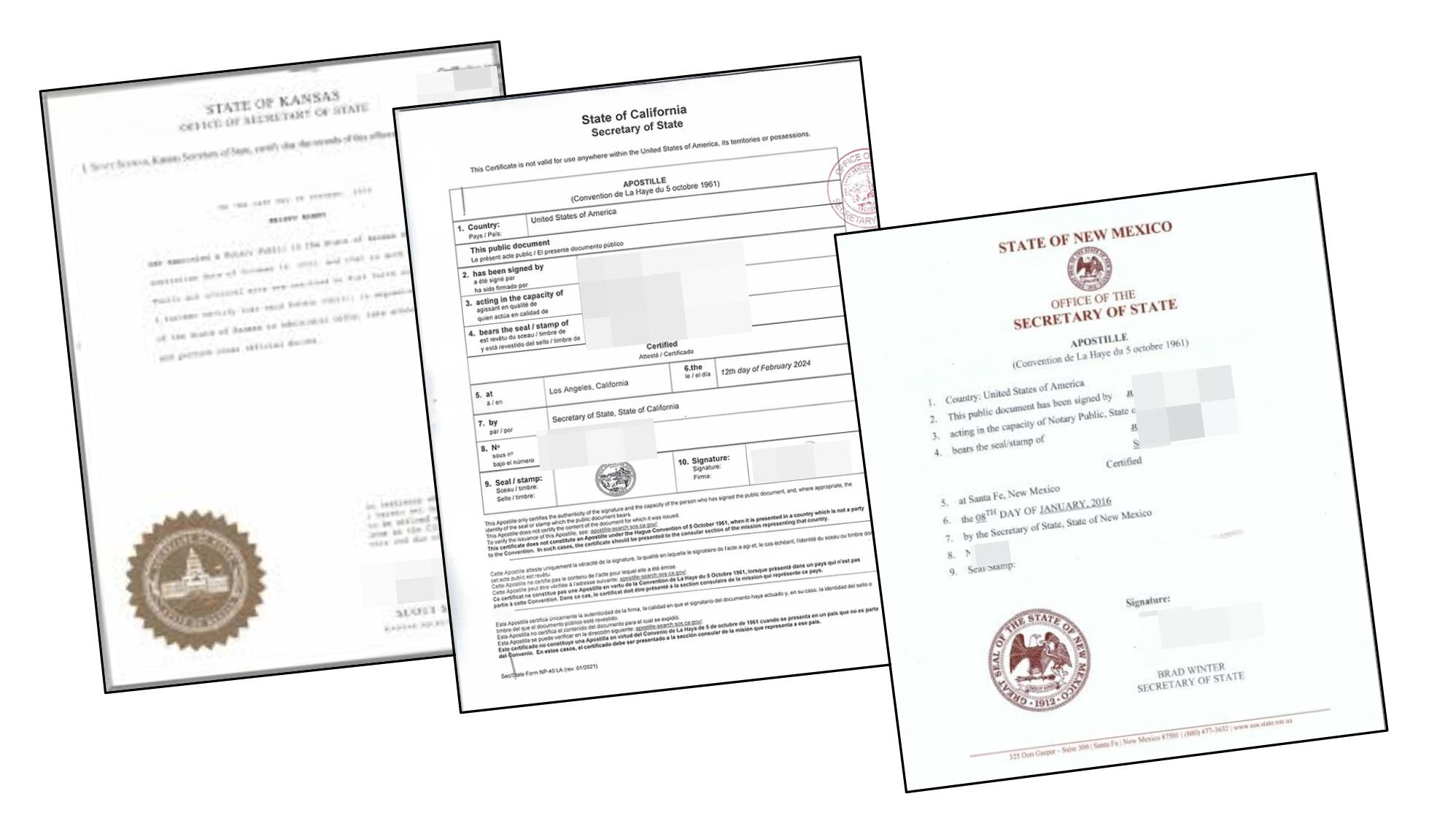 美国毕业记录（Graduation Record）海牙认证，领事馆认证 - 华盛顿DC公证处