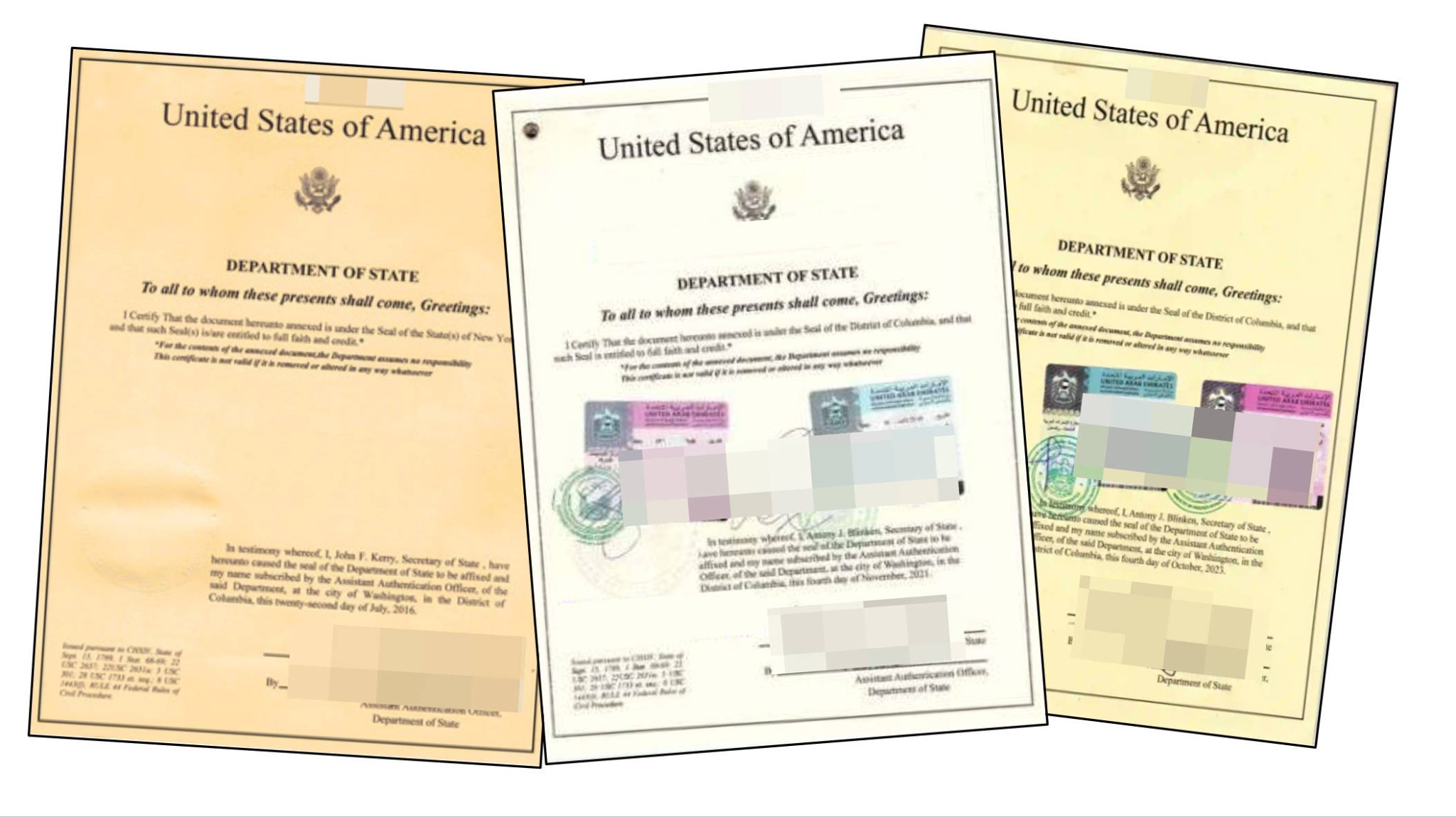 El certificado de origen de Estados Unidos, certificado por la ...