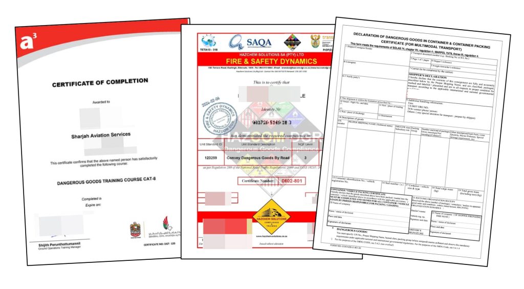 美国危险品证书（Dangerous Goods Certificate）海牙认证，领事馆认证 - 华盛顿DC公证处